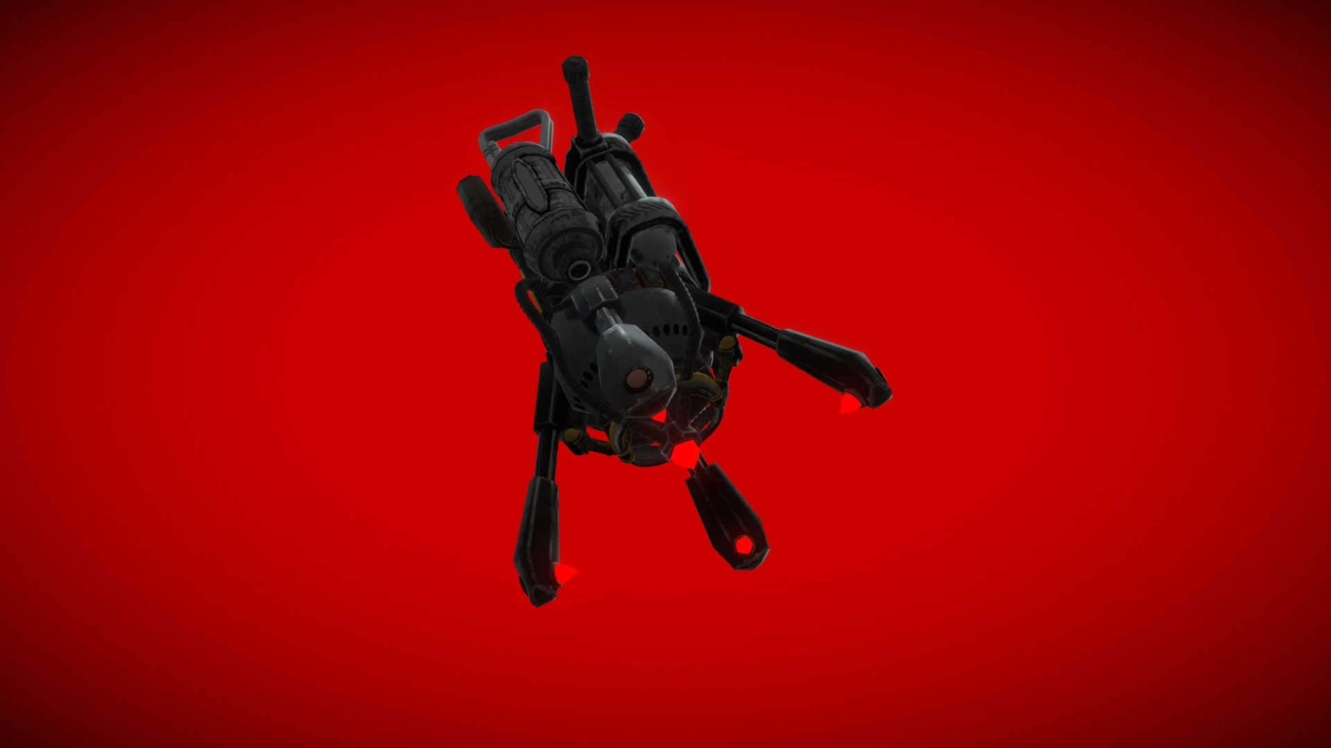 Cannon Of Juggernaut(rigged) - Download Free 3D model by UTSM-TheBest ...