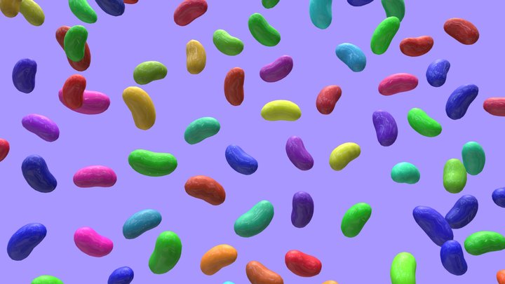 Jellybeans 3D models - Sketchfab
