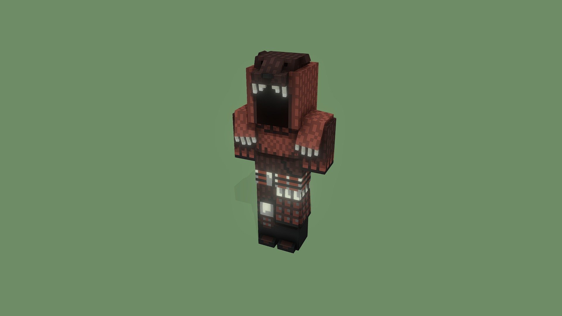 Minecraft-Bear Armorset - 3D model by Turungait [146c1fa] - Sketchfab