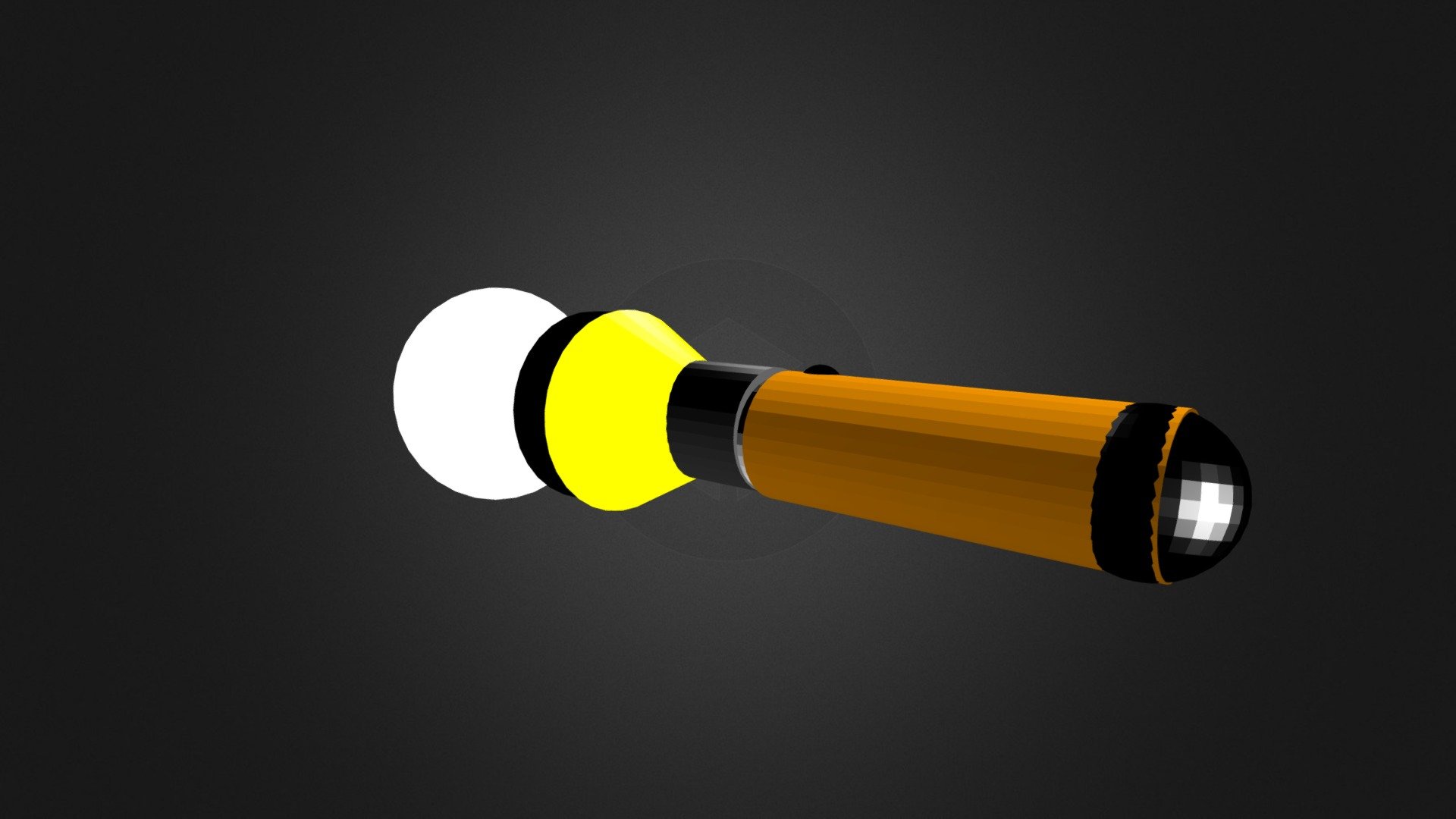 Simple Flashlight - 3D model by lemonz3 [146d144] - Sketchfab