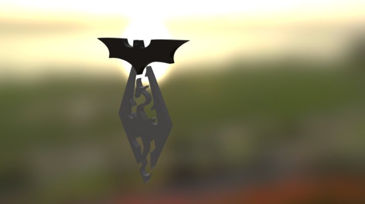 Batman Logo - 3D model by Noodle (@DevilDavid) [146e2ad] - Sketchfab