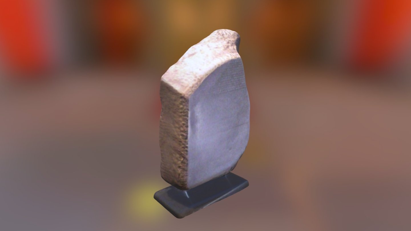 Rosetta Stone fill light (Structure Scan Test) - 3D model by ...