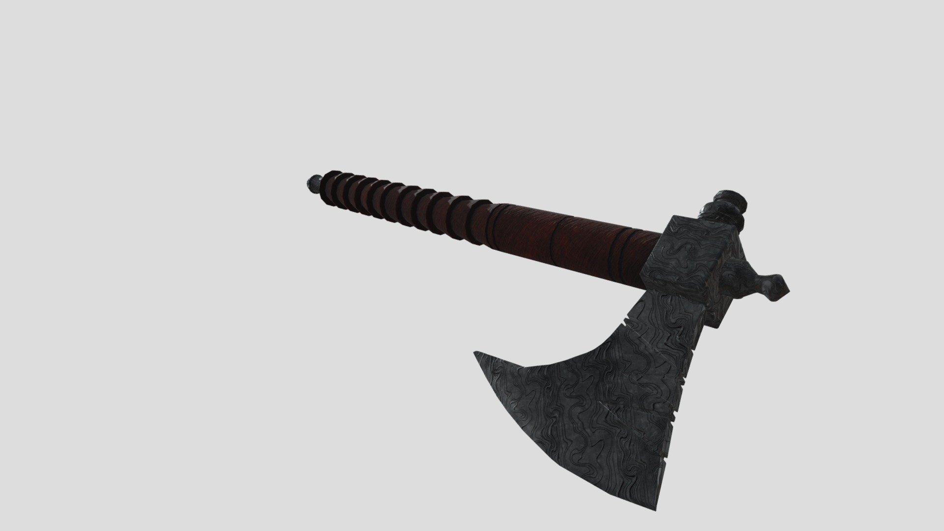 Viking Axe - 3D model by chrismlr [146e7b8] - Sketchfab