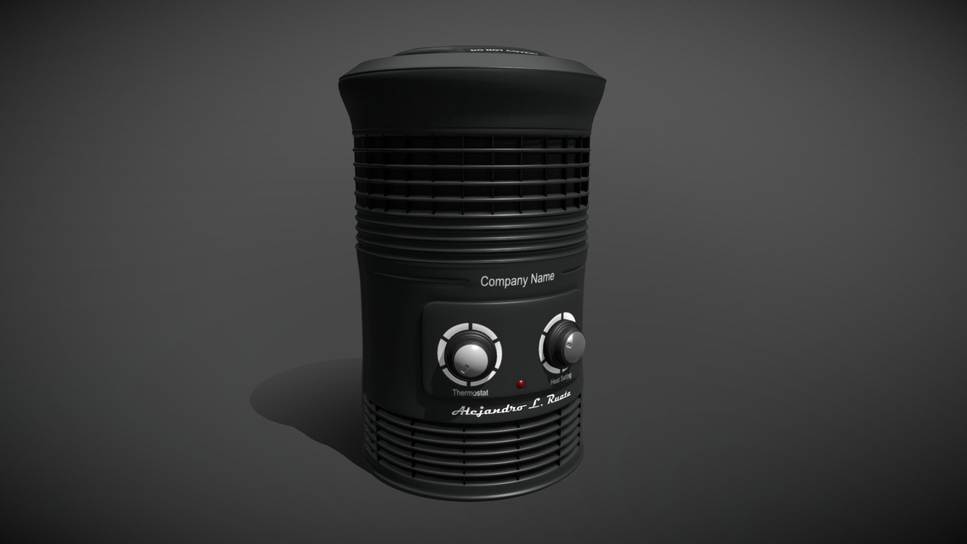 Personal Heater - 3D model by Alejandro Luis Ruata (@Alejandro.Ruata ...