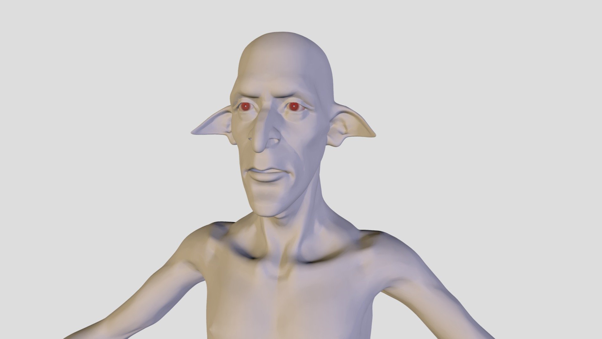 Creature 01 in work in progress - 3D model by Mathieu Vaillancourt ...