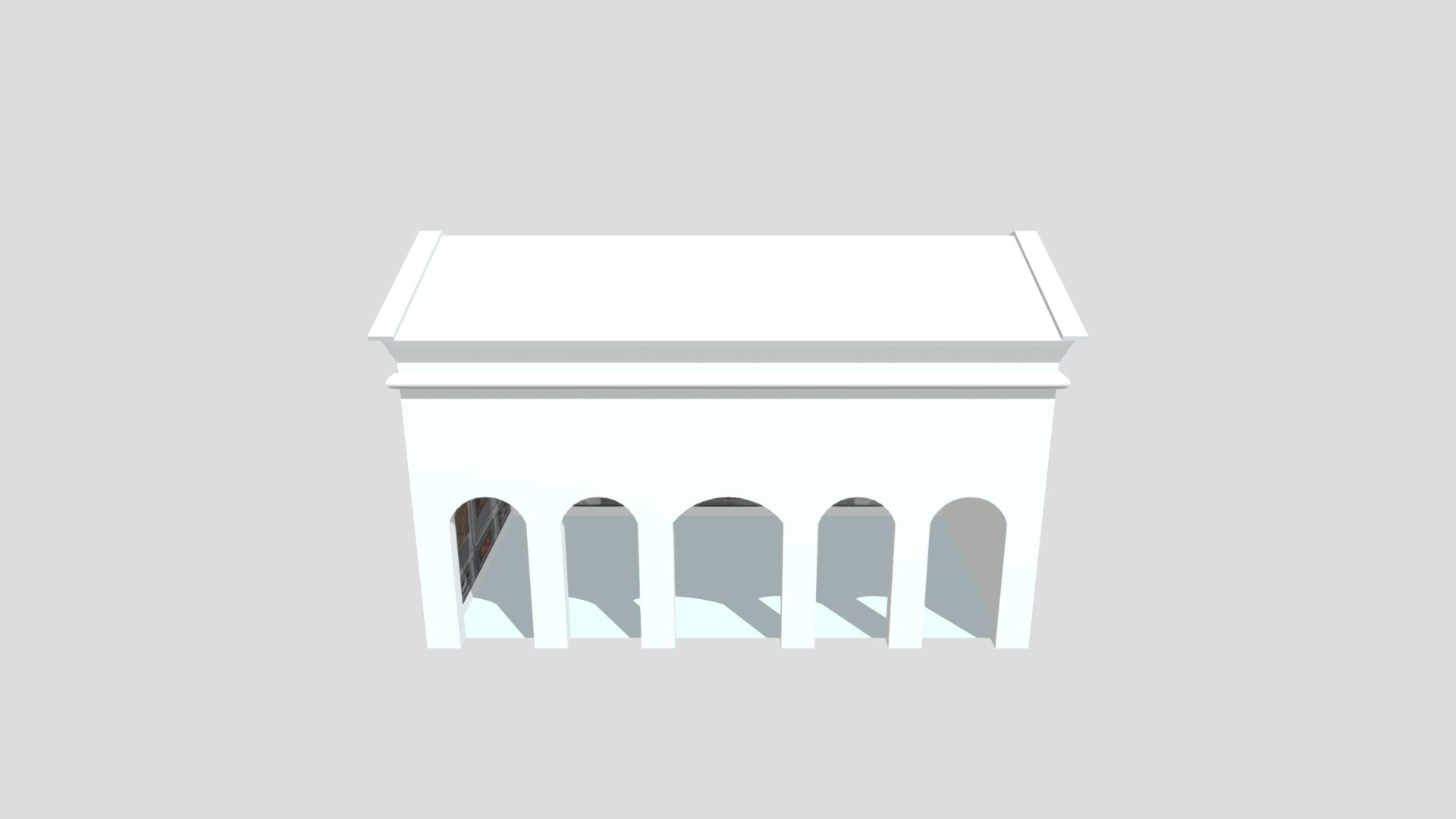 Building from Pompeii - 3D model by henryko [1470b2d] - Sketchfab