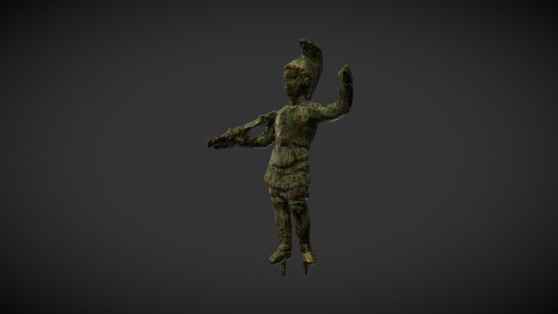 Statuette de Mars - 3D model by Musée départemental Arles antique ...