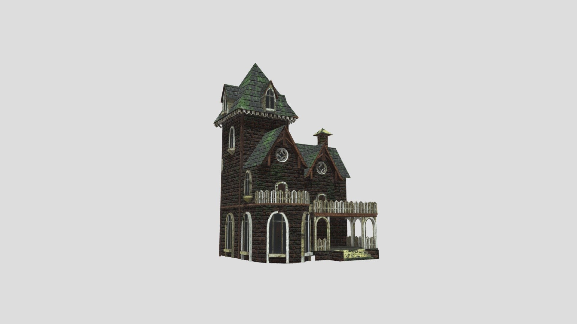 Neo Gothic House Chiel Pieters - 3D model by Chiel (@chielpieters ...