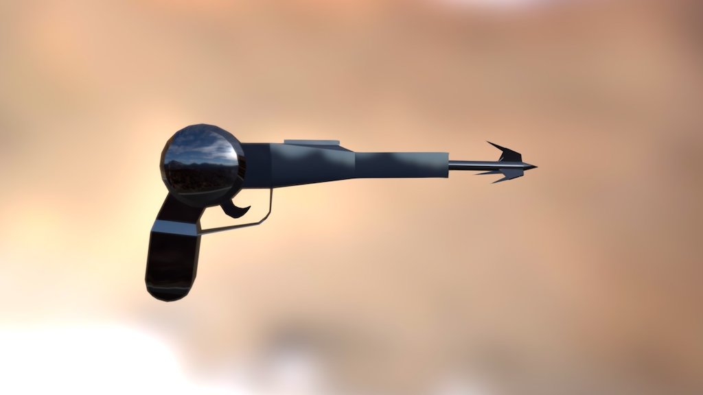 Grapple Gun - 3D model by Charlotte (@charll) [14730dc] - Sketchfab