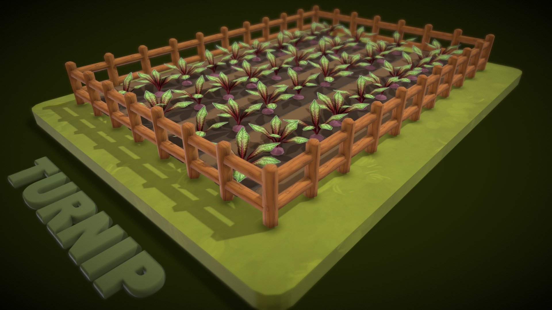 Turnip Farm - Buy Royalty Free 3D model by Deepak_Sharma [1473737 ...
