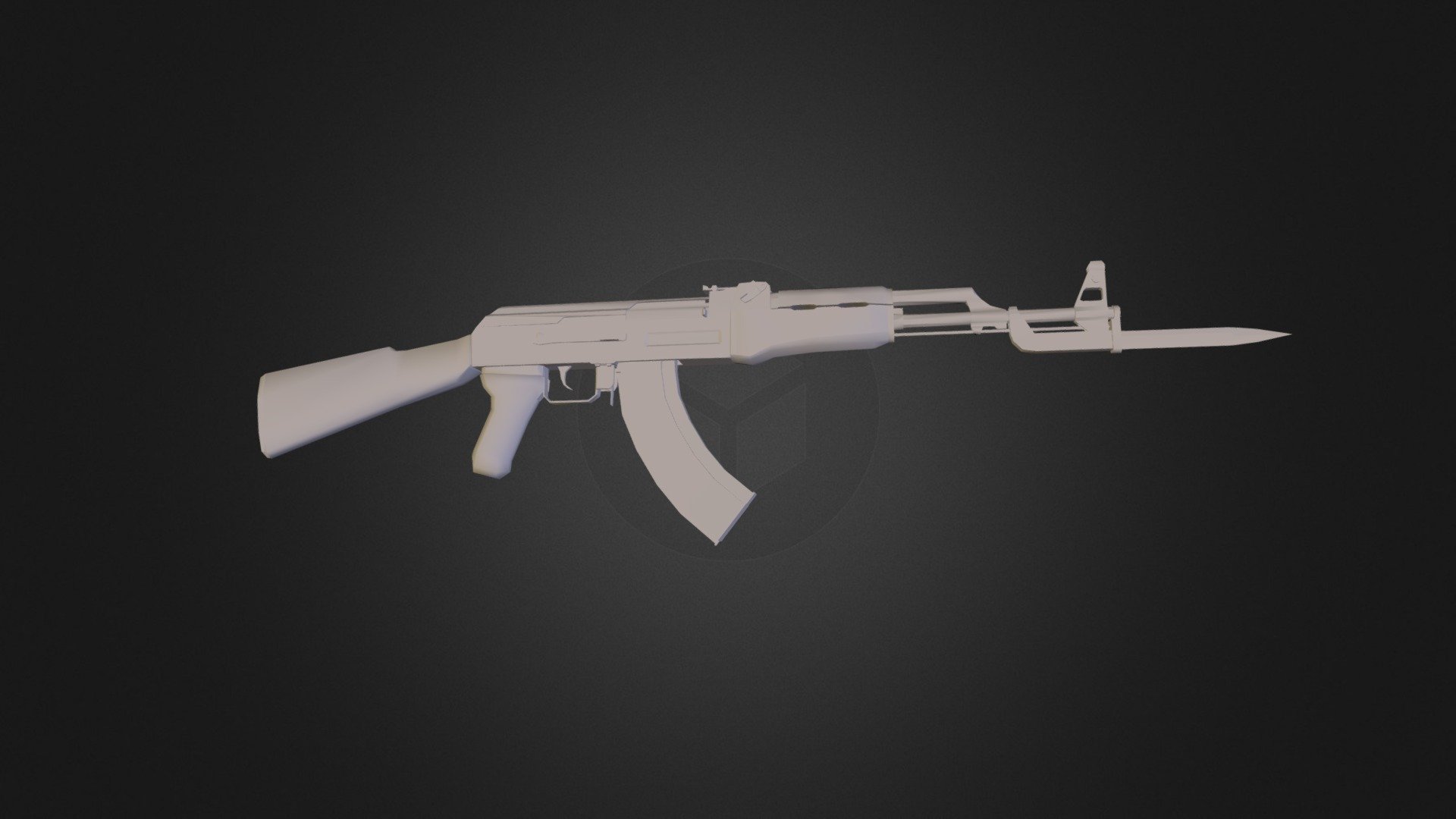 A K-47 - 3D model by SollWar [147389f] - Sketchfab