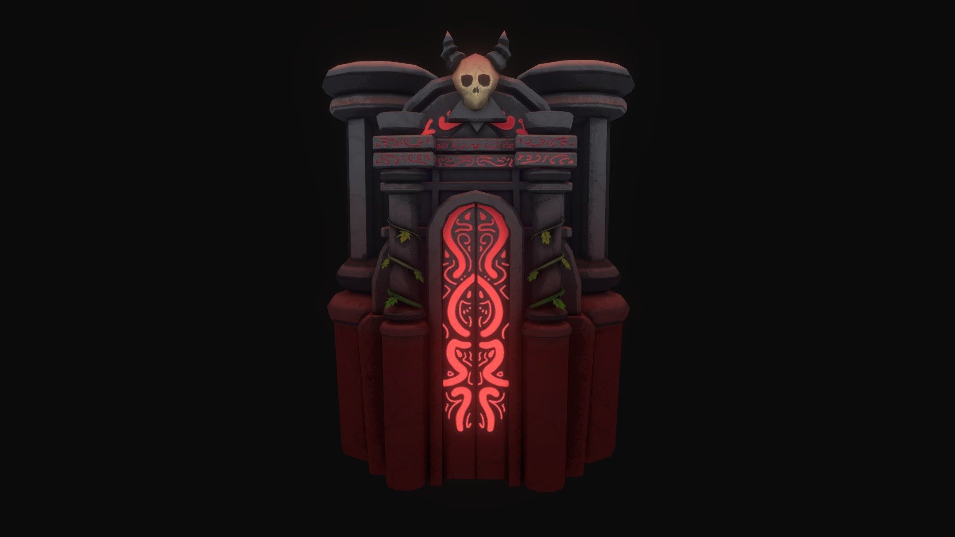 Gates of Hell - 3D model by Sparkywor [1474e9c] - Sketchfab