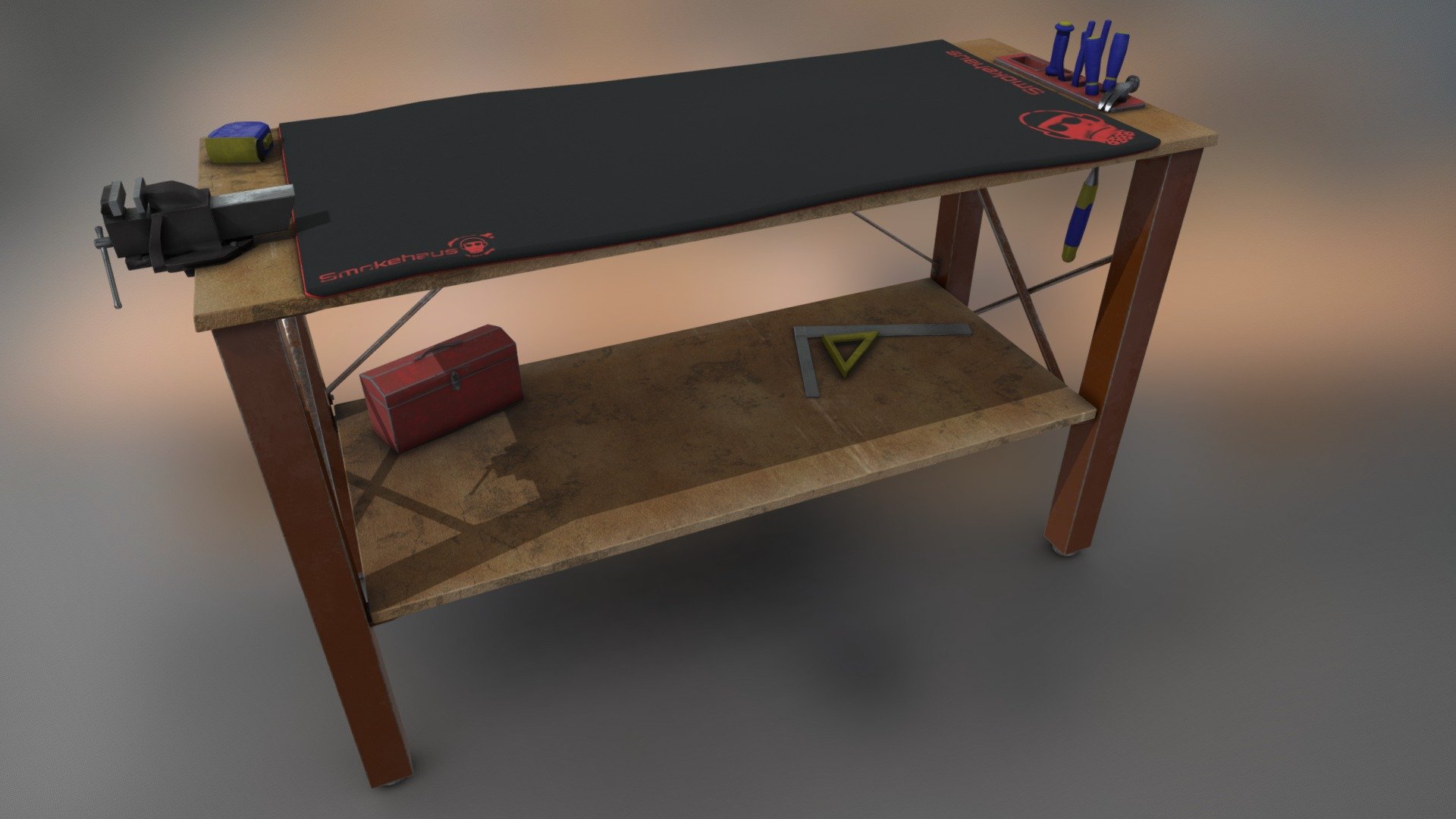 Repair / Modification Bench - Download Free 3D model by Smokahontas ...