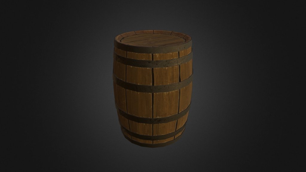 Barrel Asset - 3D model by jkpalermo [147612c] - Sketchfab