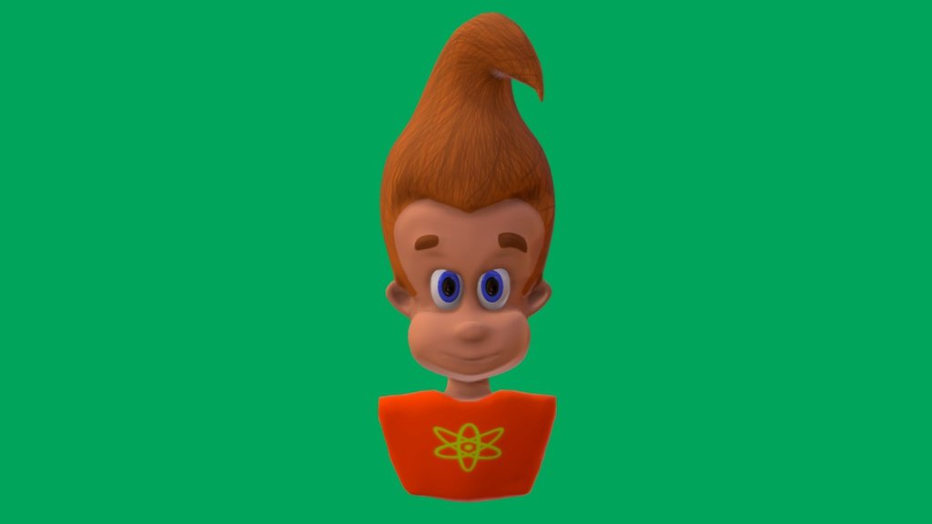 Jimmy Neutron - 3D model by Everton Nobre (@evertonobre) [1476a7c ...