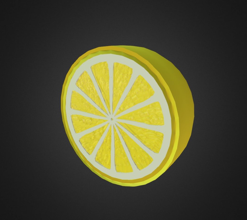 Lemon - 3D model by pierre.paslier [147740f] - Sketchfab