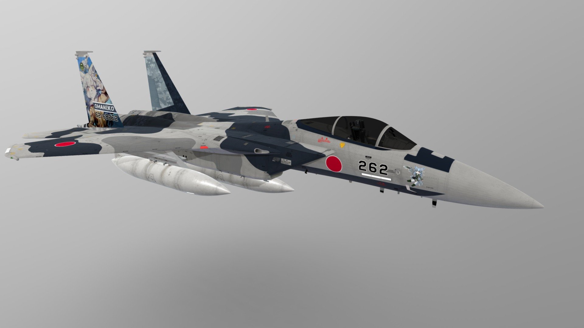 Omaneko | F-15J(M) - 3D model by HT4Xsora (@ichigamerthailands ...