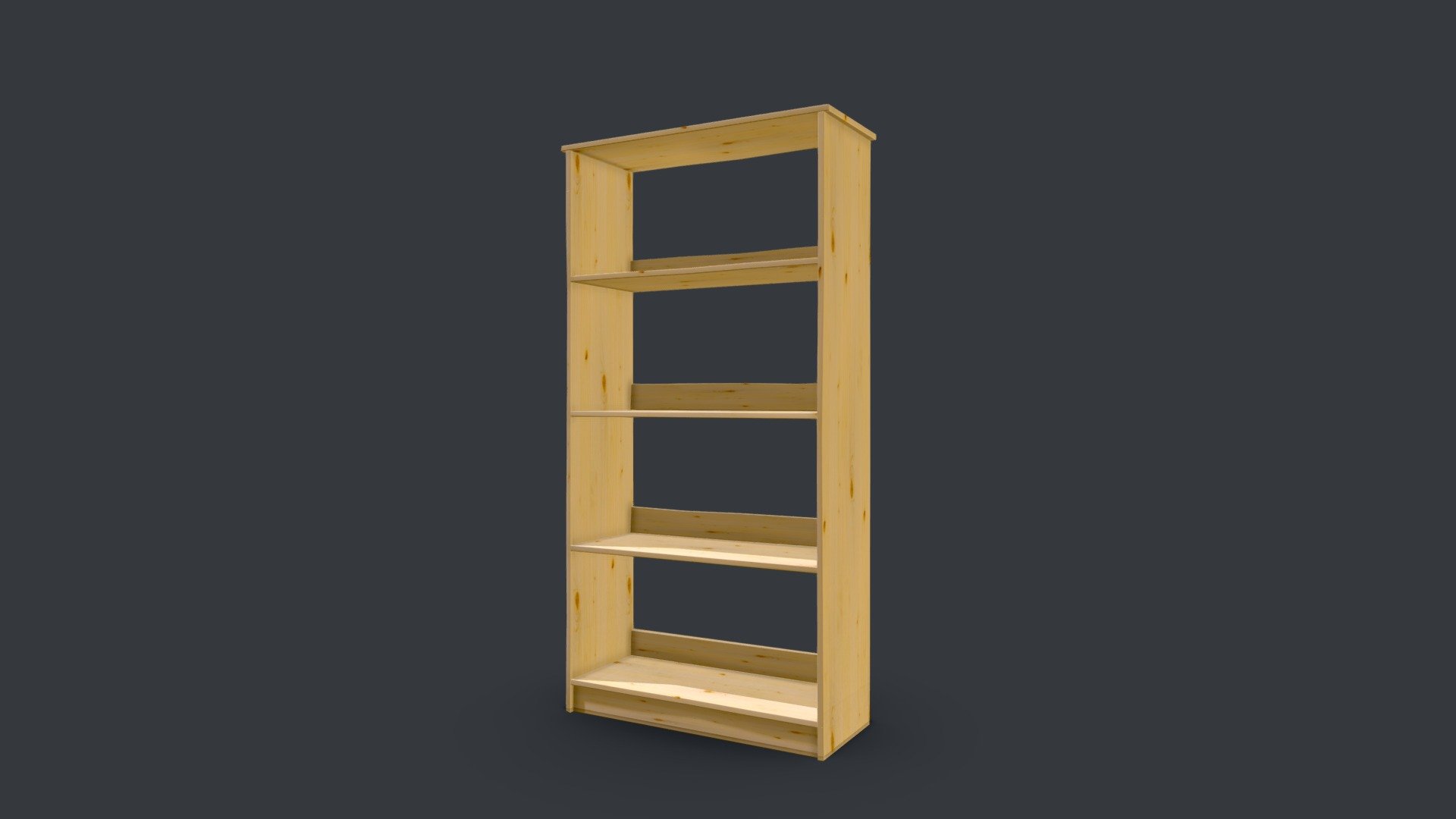 Bookcase for study - Download Free 3D model by Juan Carlos (@grove4069 ...