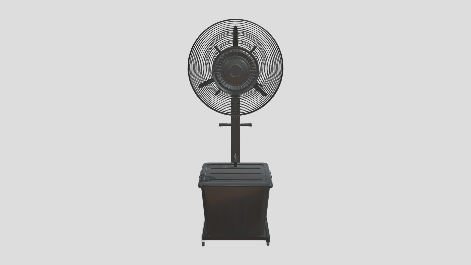 WATER MIST FAN - Download Free 3D model by htut_hutt [1479876] - Sketchfab