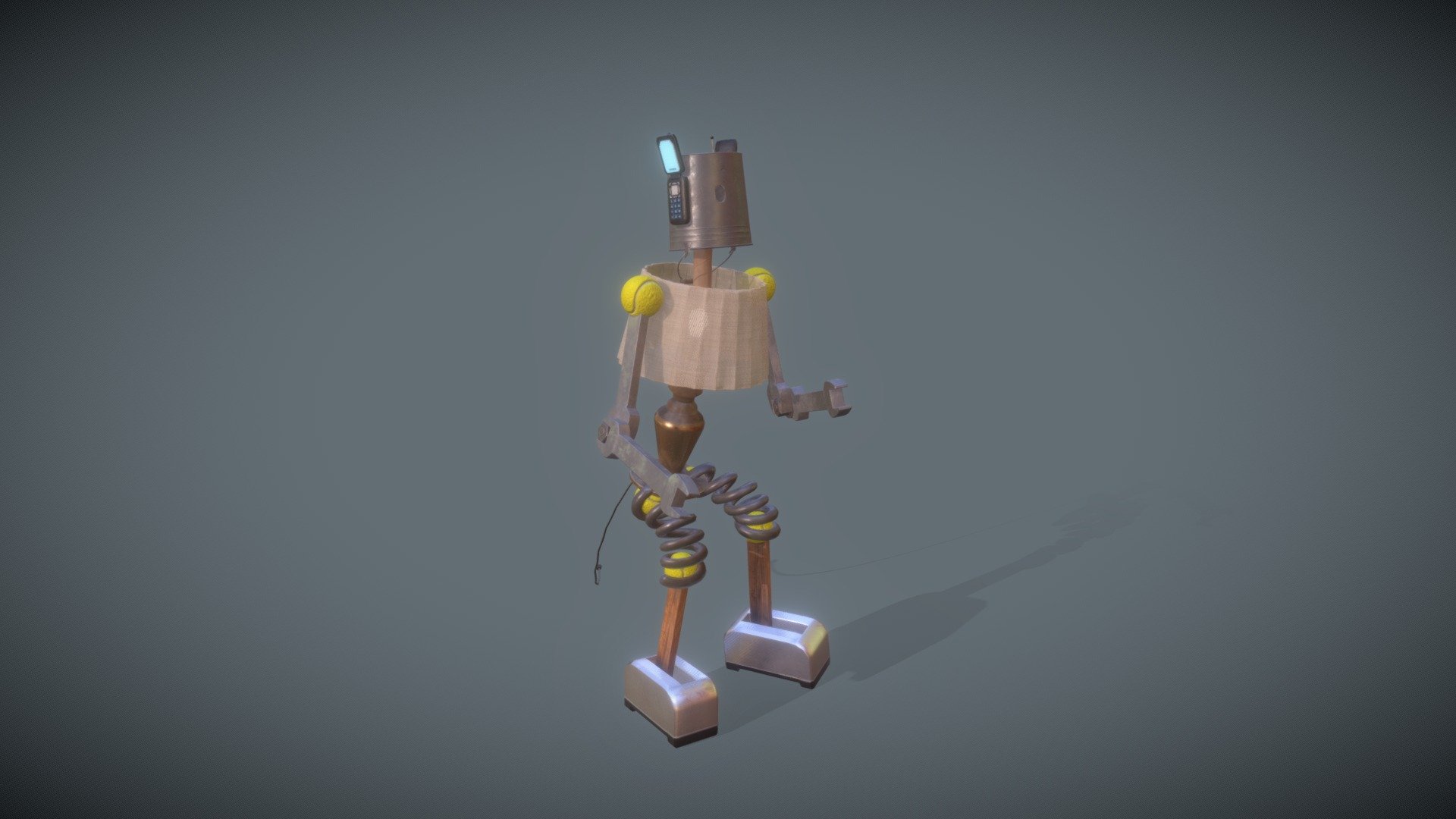 Household Robot - Download Free 3D model by Kyle Burton ...