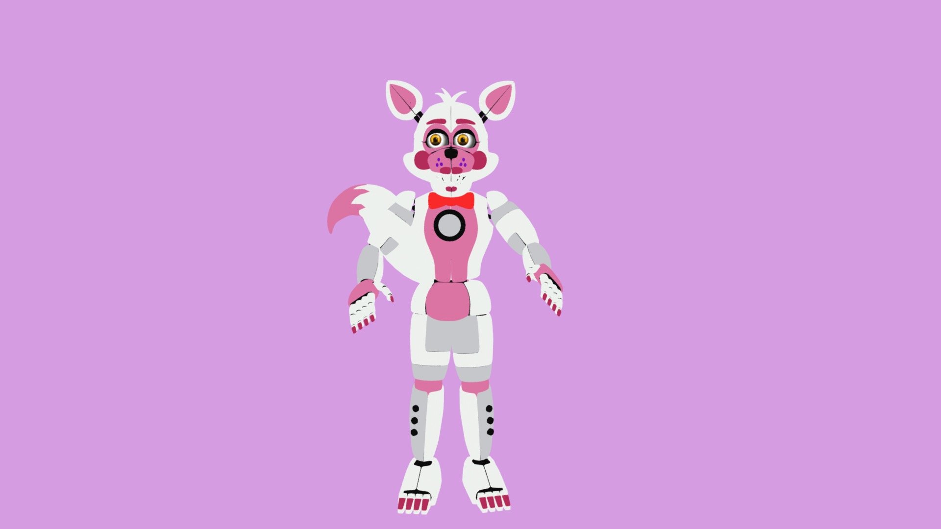 Funtime-foxy - Download Free 3D model by 🩸bloodrock freddy🩸 ...