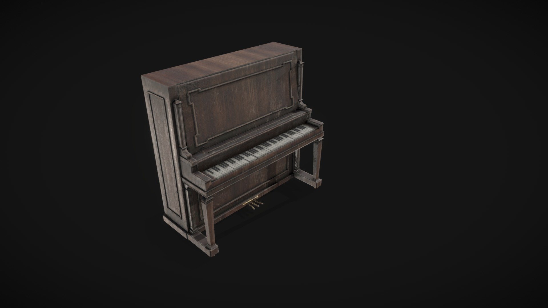 Piano - Download Free 3D model by nikolia [147aa33] - Sketchfab