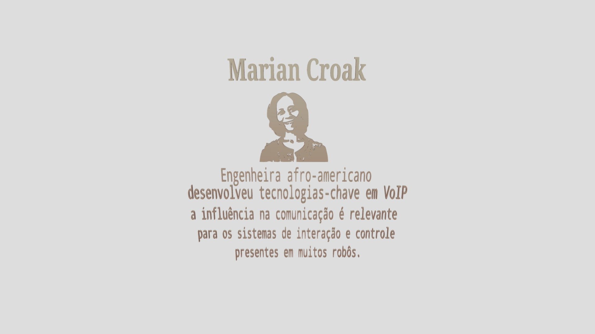 11 Marian Croak - Download Free 3D model by Professor Alexandre ...