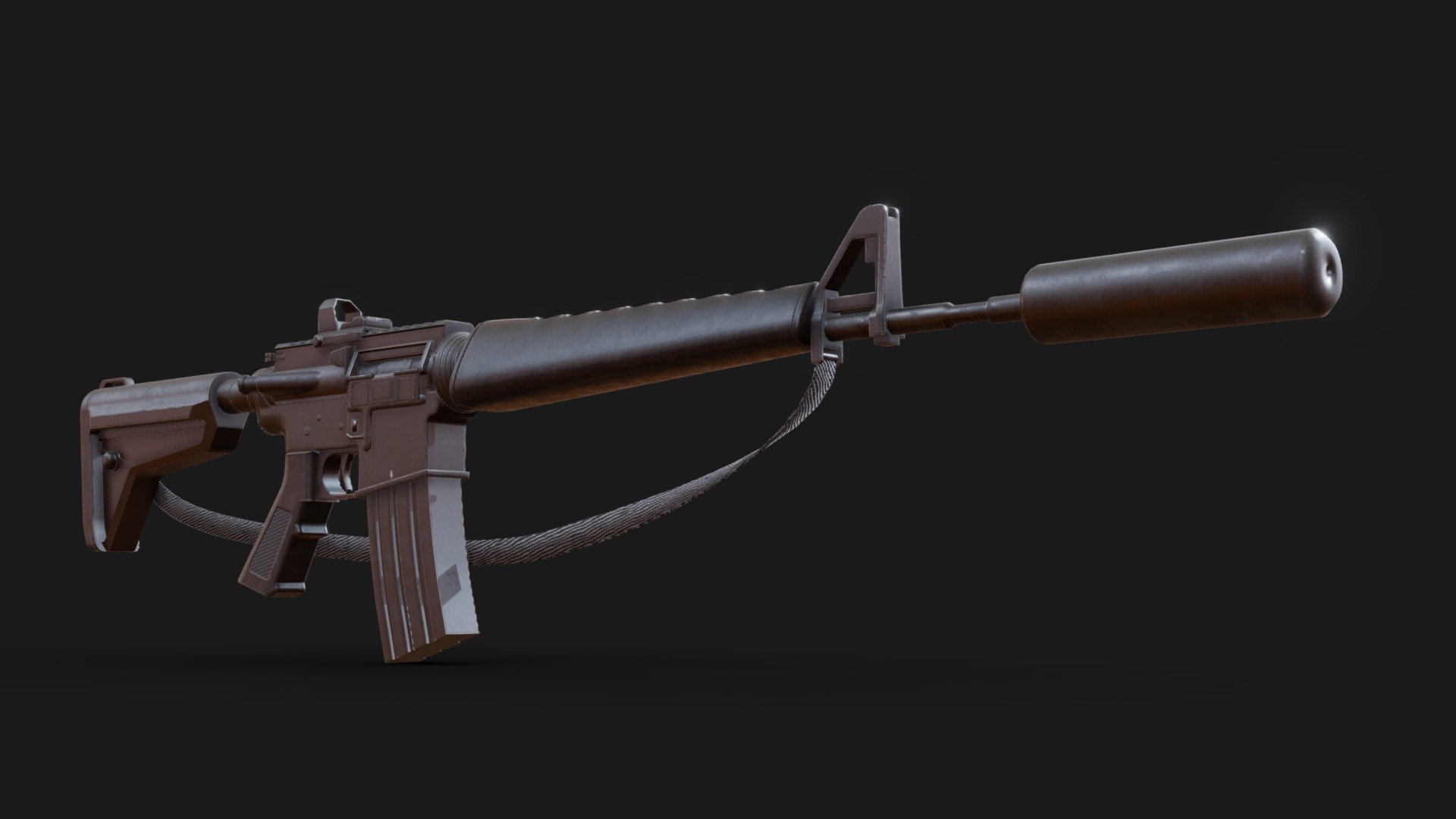 M16 - Download Free 3D model by Frostoise [147ac47] - Sketchfab