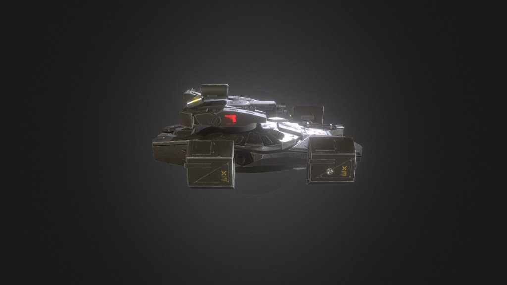 PREDATOR hovertank (1 gen.) - 3D model by Fedor V Bezrukov (@naitro23ru ...