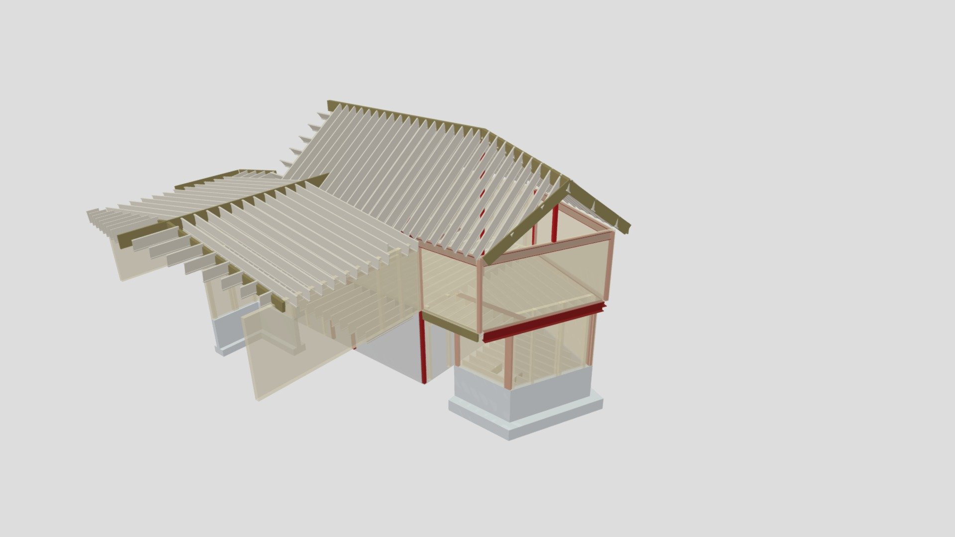 231016_RoyalRedBird_STRUCT - 3D View - {3D} - 3D model by Amodal Inc. (@ssalisbury) [147ba26 ...
