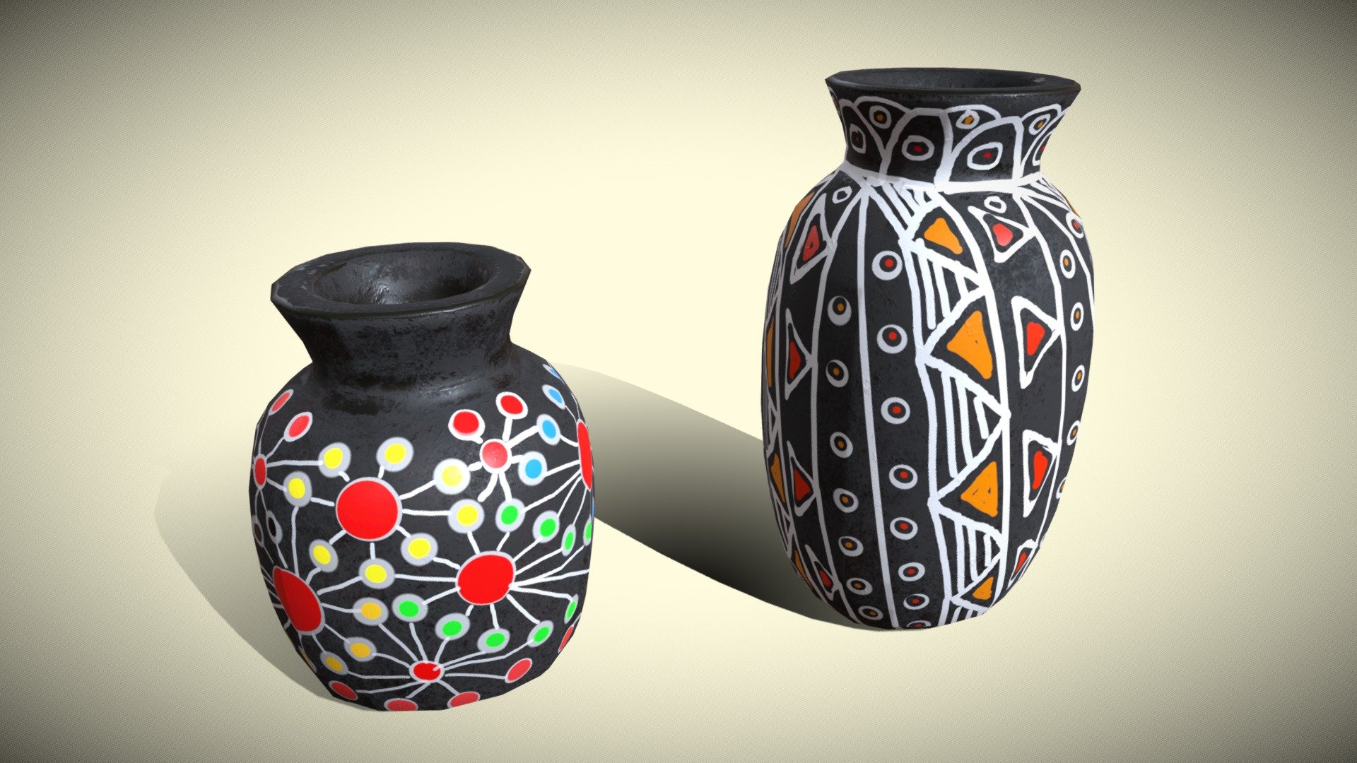 Jars Africa - Buy Royalty Free 3D model by Pingo (@pingotinto) [147d769 ...