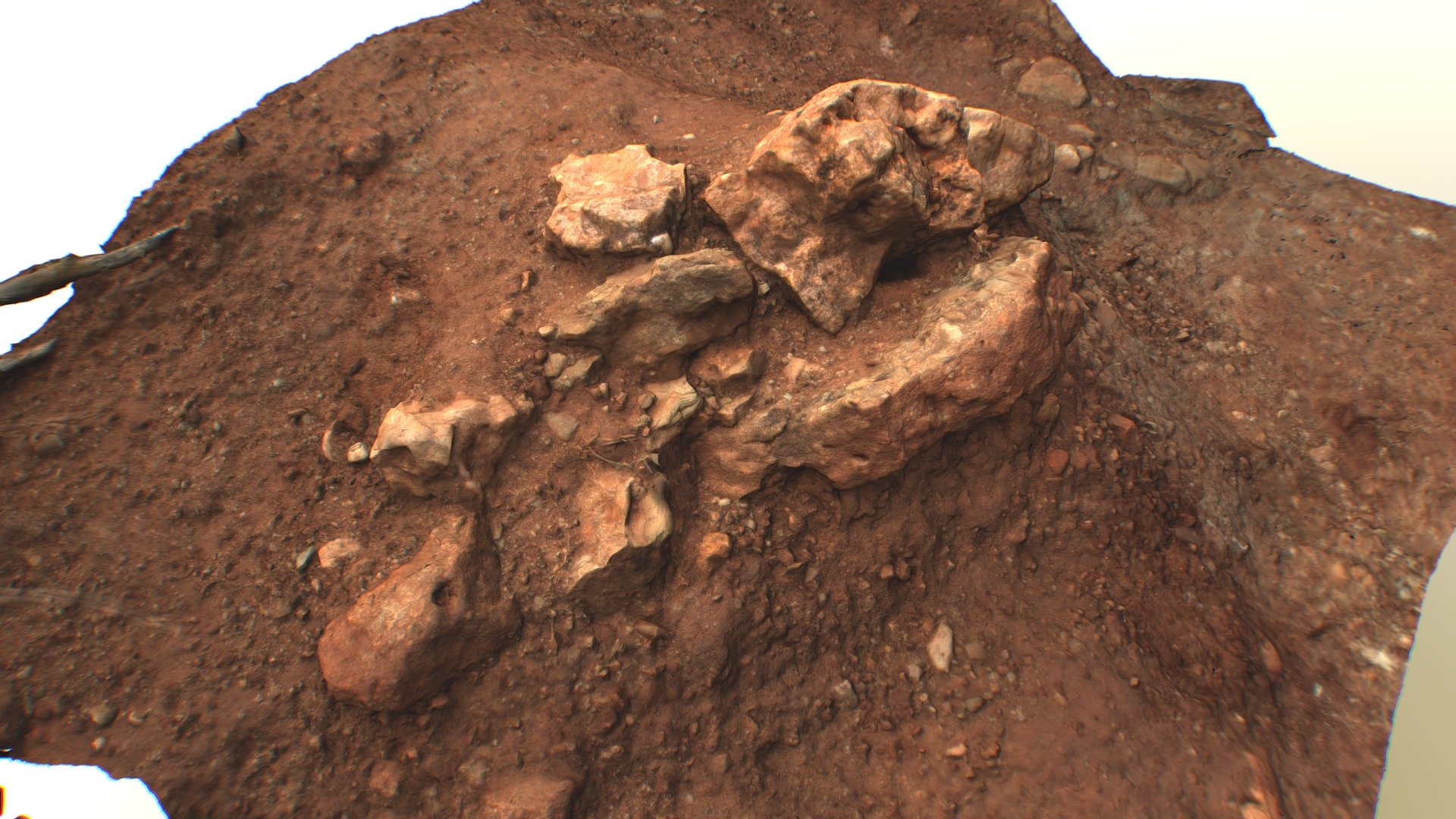Small Rock Cluster 1 - 3D model by motionben [147f984] - Sketchfab