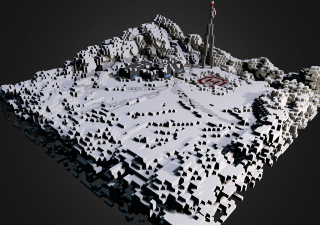 Outpost - Download Free 3D model by rickprokosch [1480d67] - Sketchfab