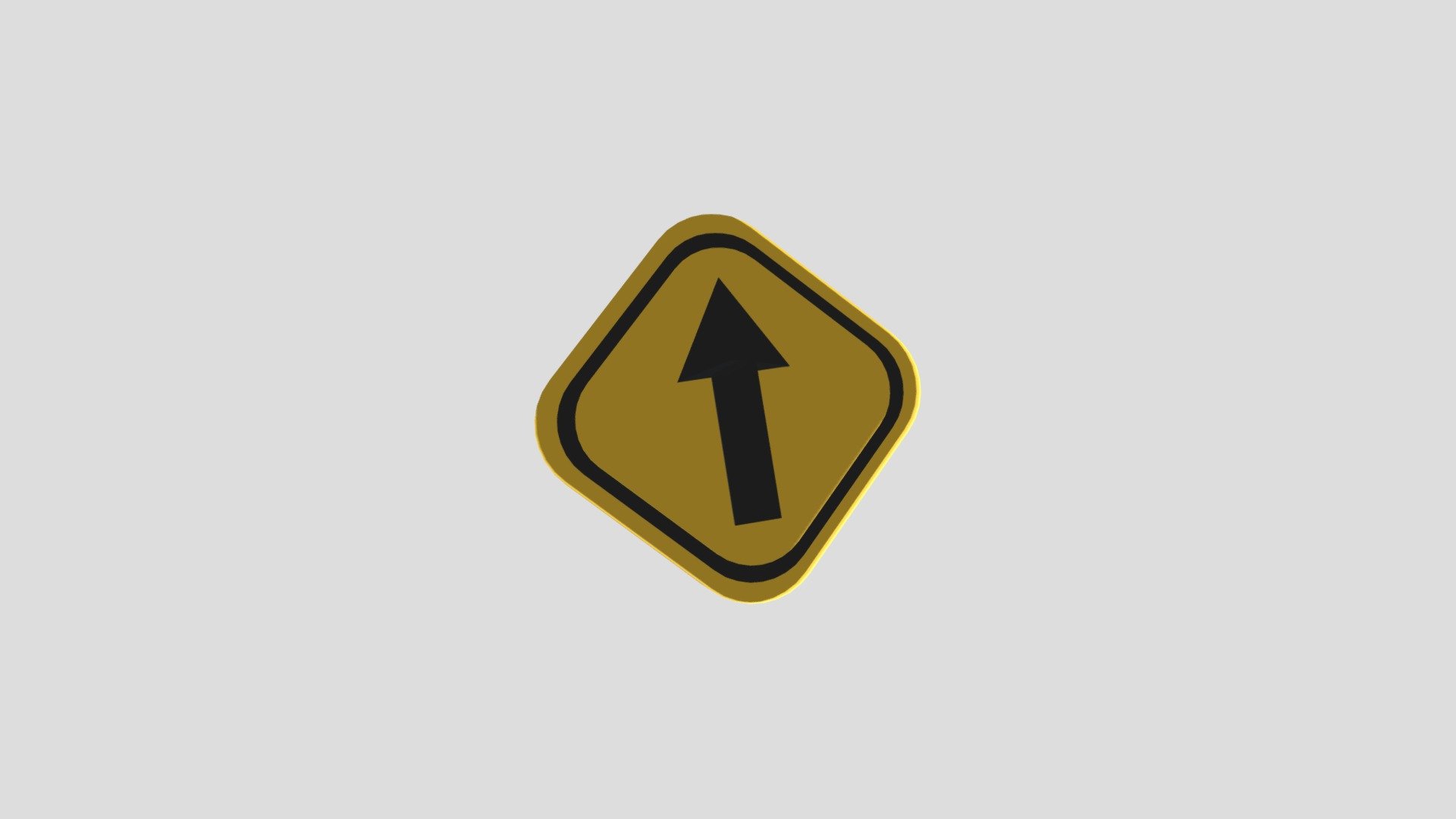 Signage Straight Arrow 1 - Download Free 3D model by ciclo.cl [14849a2 ...