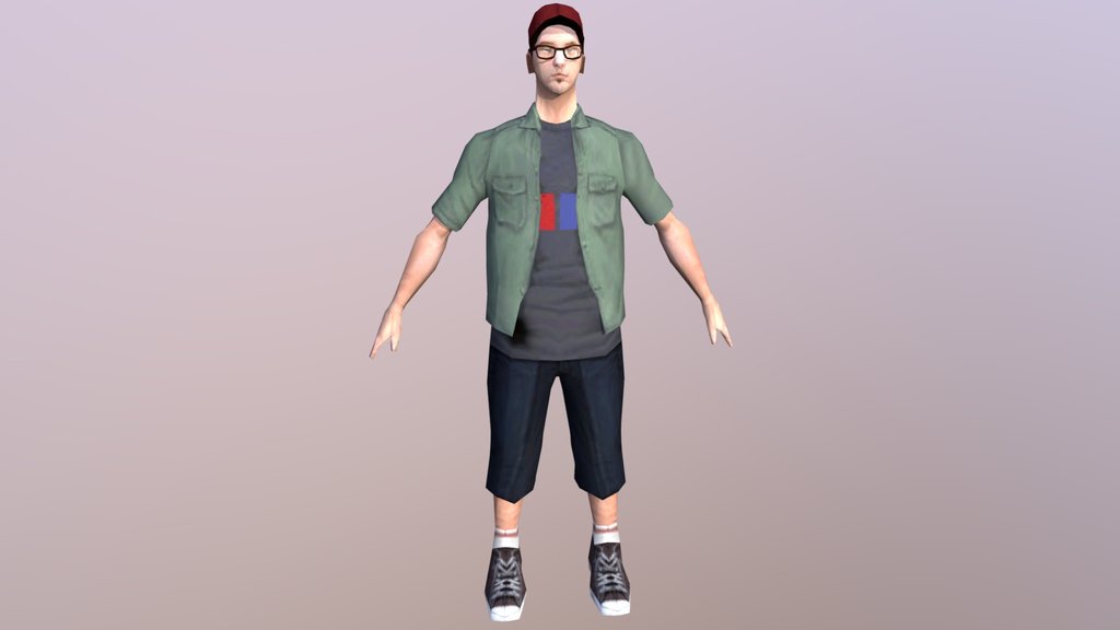 low poly char - A 3D model collection by remjie - Sketchfab