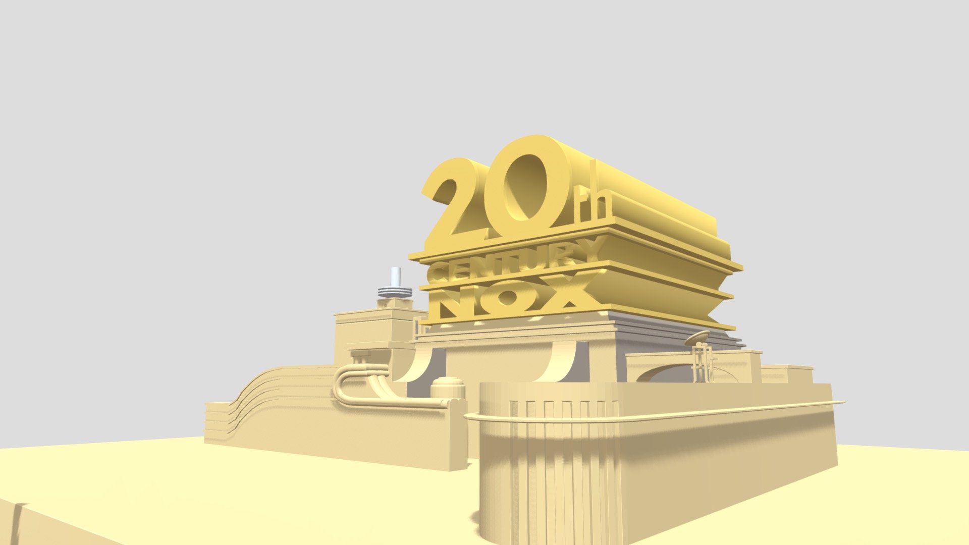 20th Century Nox Logo - Download Free 3D model by David Andjelkovic ...