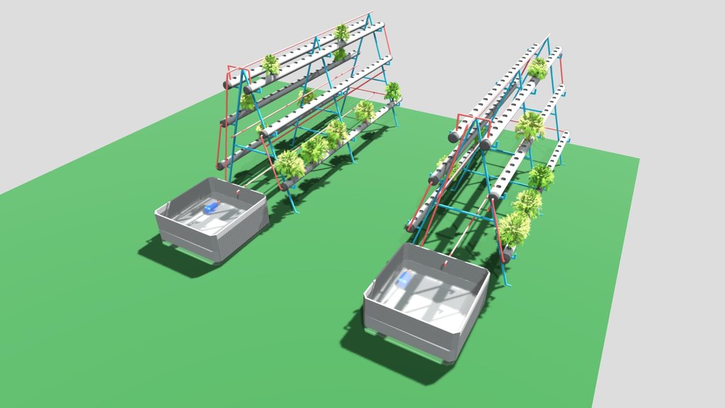 Hydroponic kit - A 3D model collection by fr33d1v3r - Sketchfab