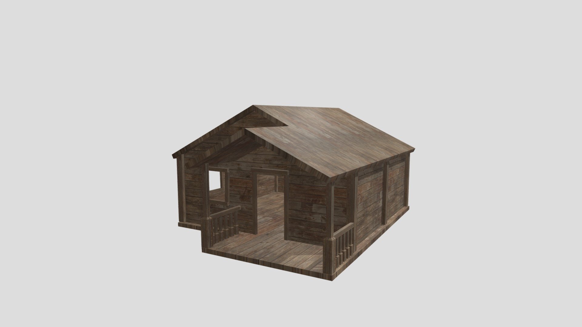 Cabin - 3D model by jmvilevac [1487bd9] - Sketchfab