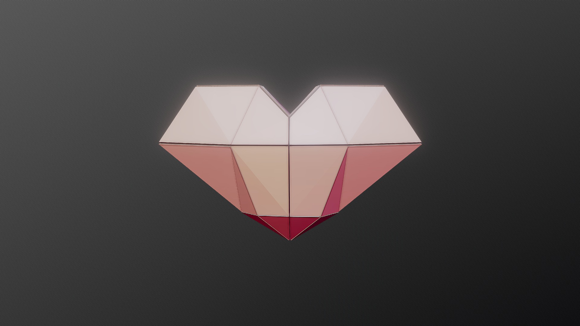 Low Poly Layered Heart - 3D model by asjj [1489990] - Sketchfab