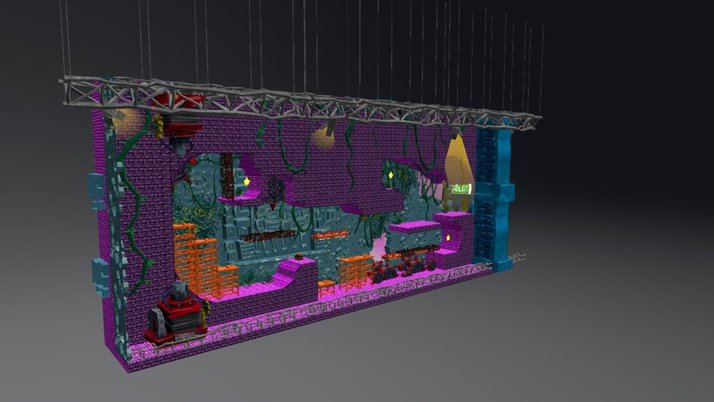 Example Scene - 3D model by MJ Hur (@mjhur) [148a581] - Sketchfab