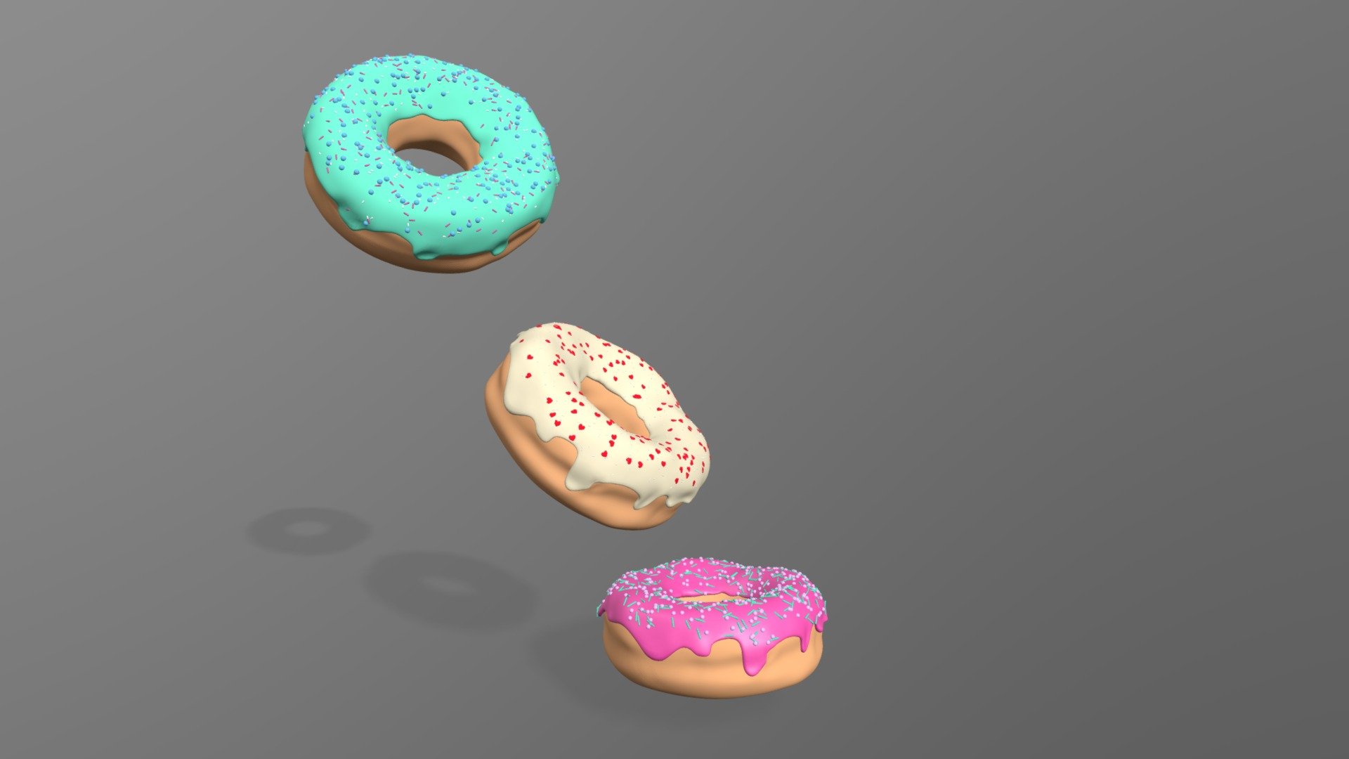 donut - 3D model by diemysempai [148b23e] - Sketchfab