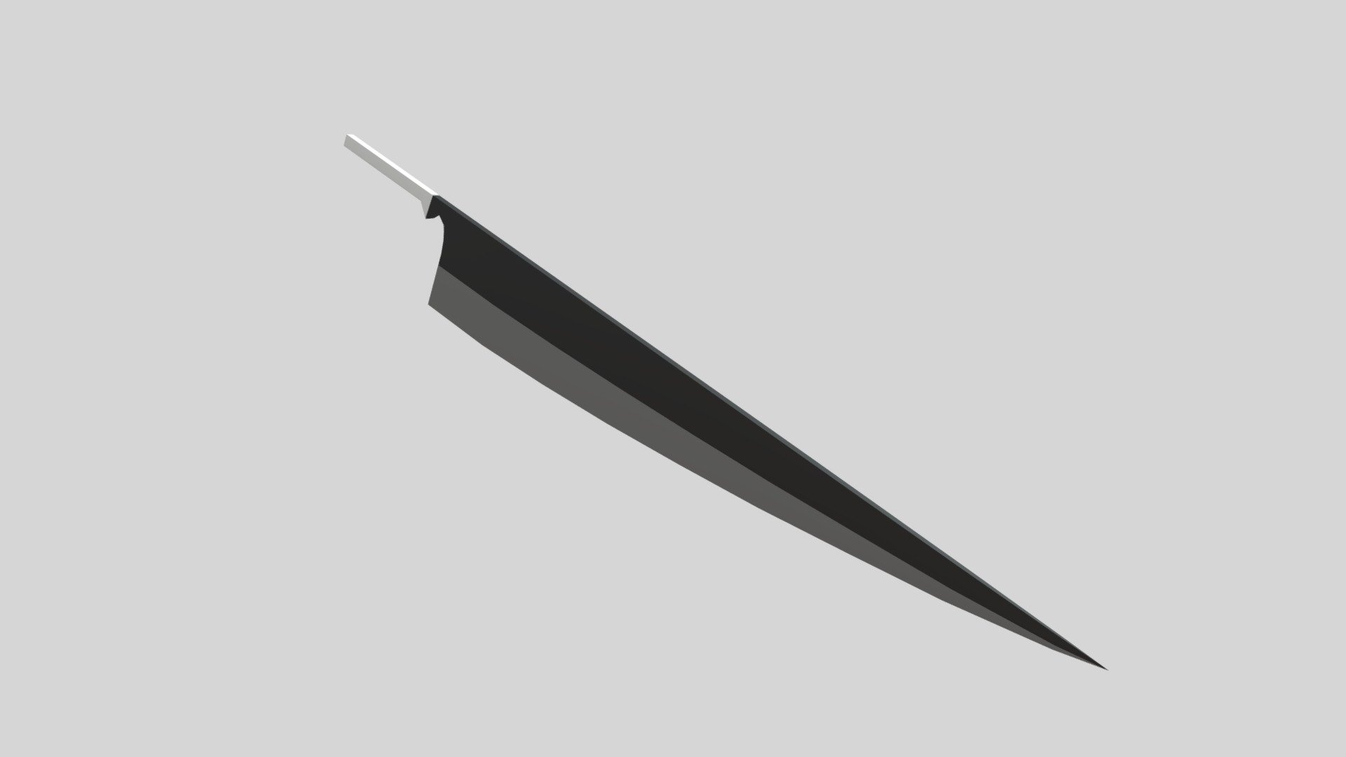 Ichigo Sword Zangetsu - Download Free 3D model by Rayn_Snow [148b8c2 ...