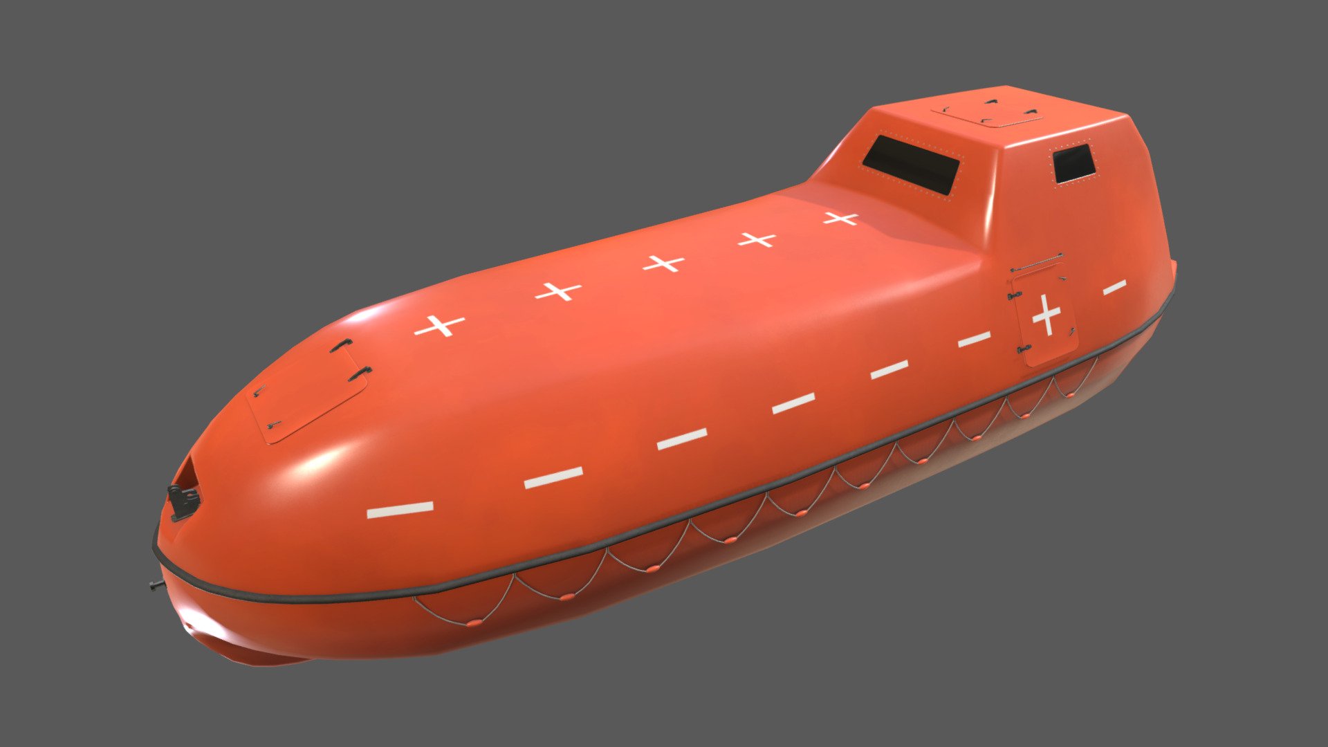 Rescue Boat - Buy Royalty Free 3D model by pukamakara [148ccc5 ...