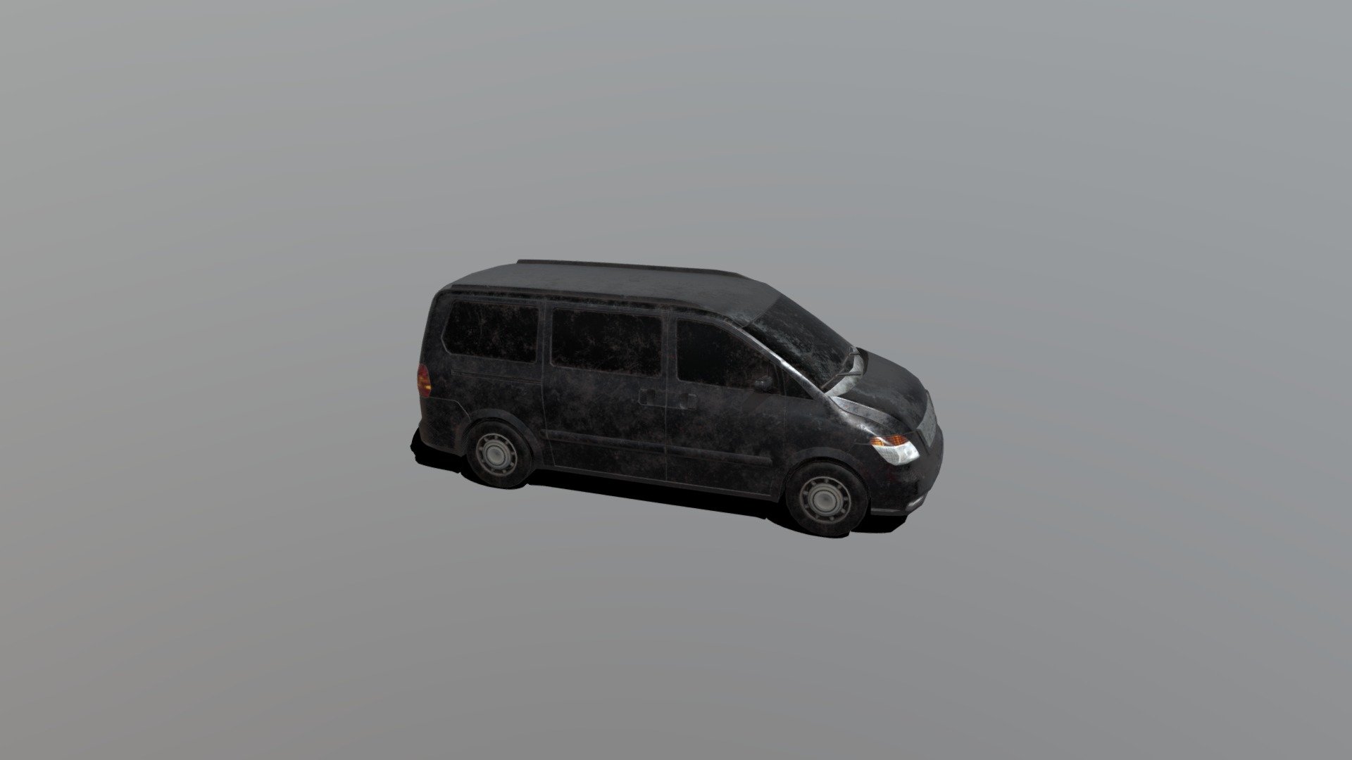 Minivan Texturing - 3D model by jmlopez (@xSefirotx) [148d074] - Sketchfab