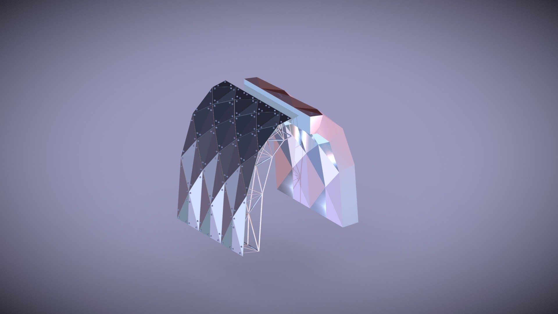 Spider Panel Sculpture - 3D model by maahouse [148d172] - Sketchfab