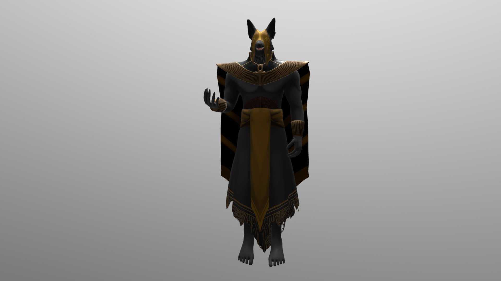 Anubis - 3D model by wurret [148da01] - Sketchfab