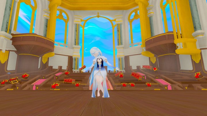 Mihoyo 3D models - Sketchfab