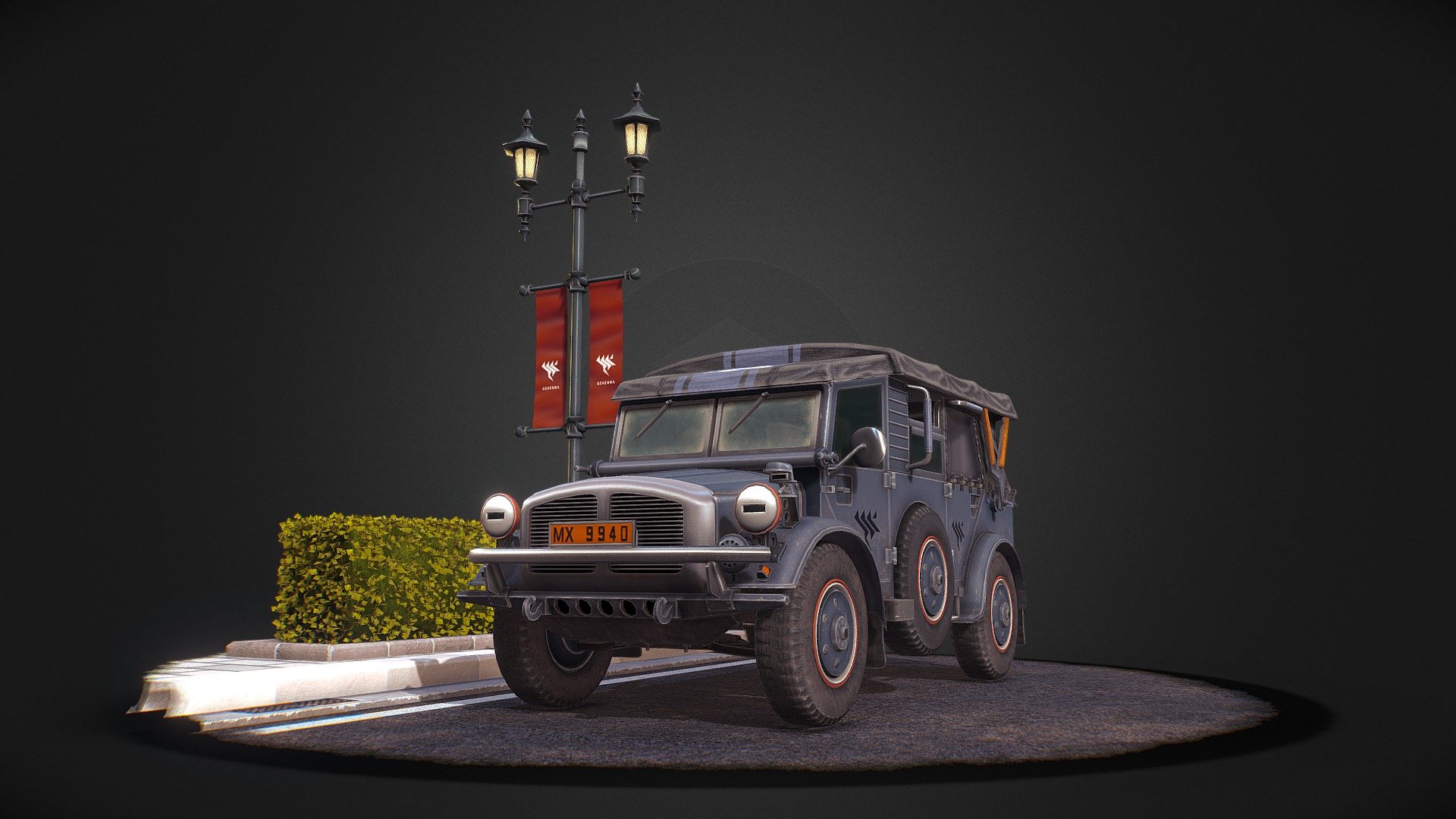Blue Archive - Emergency Vehicle No.11 - 3D model by EHOT (@EHOT96 ...