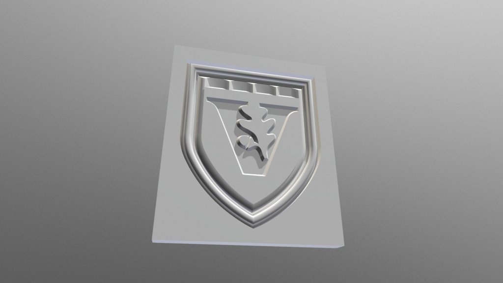 Acorn Shield Revision 2 - 3D model by heterarch [1492a37] - Sketchfab