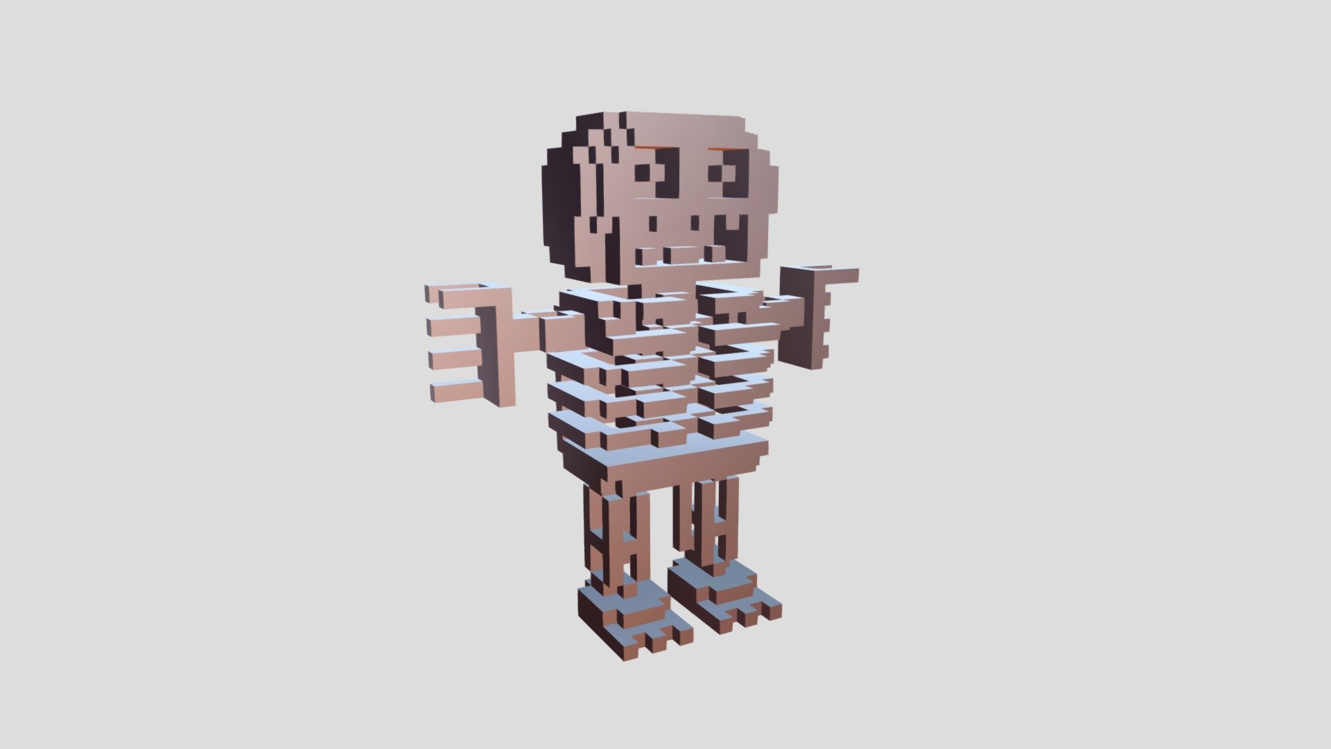 Skeleton Dude - Download Free 3D model by Trockk (@Timrockk) [1492ac1 ...
